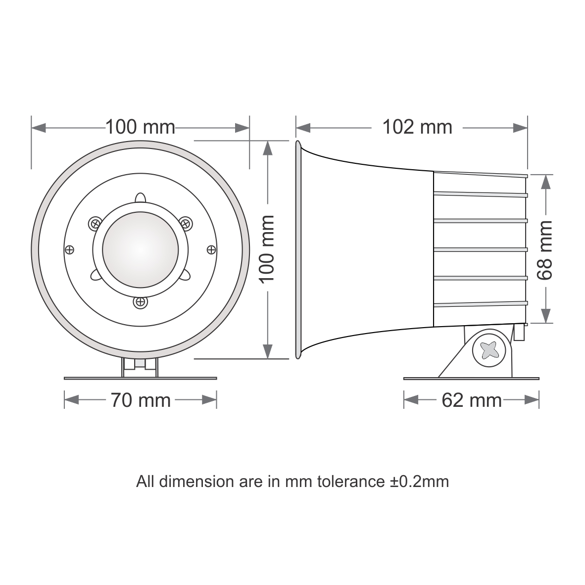 Electronic Siren - CAP123 - Electronic Sirens, Panic Switch, Panic ...